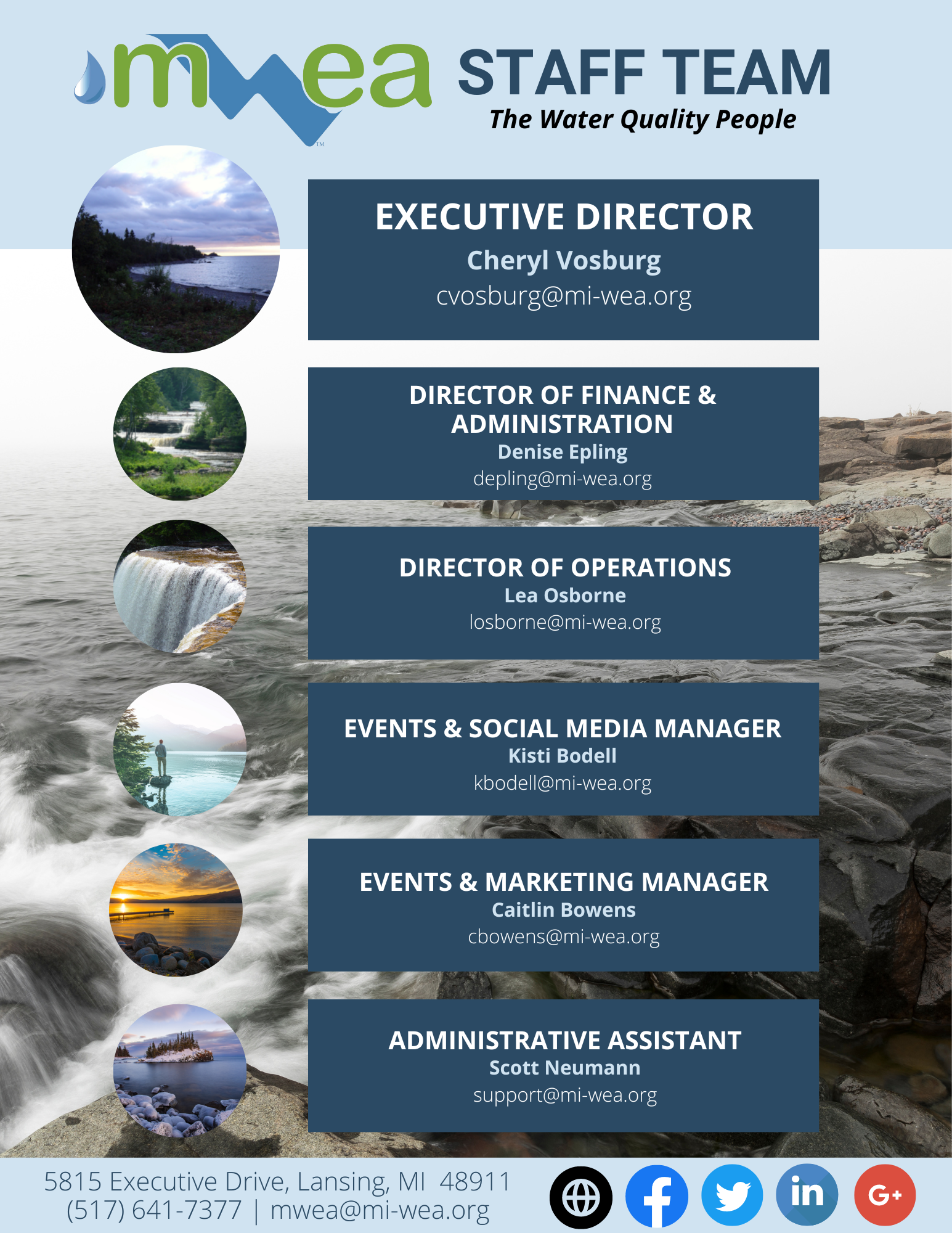 Staff - Michigan Water Environment Association